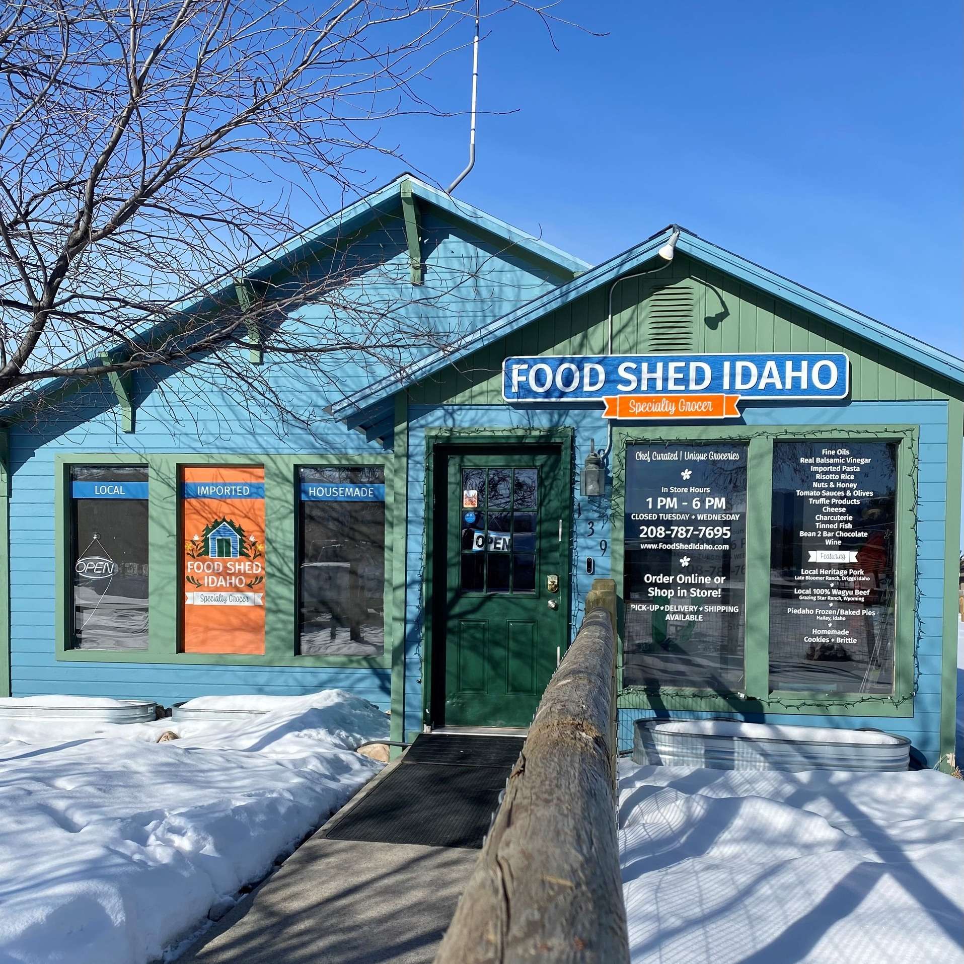 Food Shed Idaho | Teton Teepee Lodge